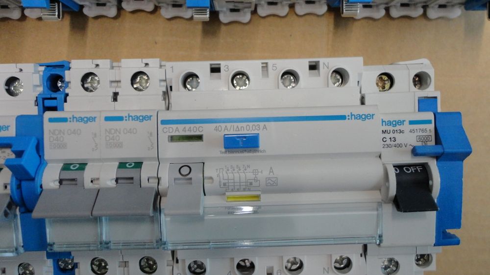 FI/LS Leitungsschutzschalter Hager (Gebraucht) in für CHF 140 – mit ...