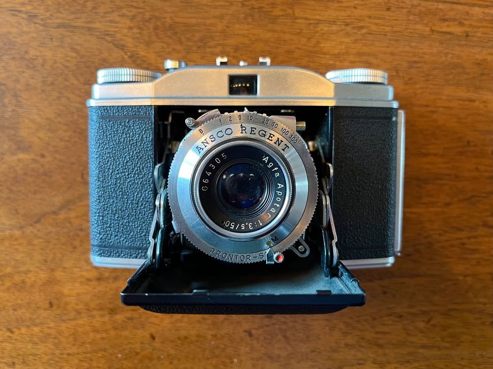 Ansco Regent klappbare analog Kamera | Agfa made in Germany (Gebraucht ...