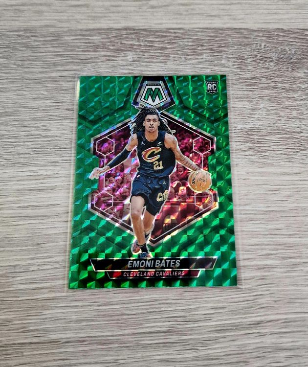 Carte de Collection NBA Emoni Bates verte - Rookie Card (Neu (gemäss ...