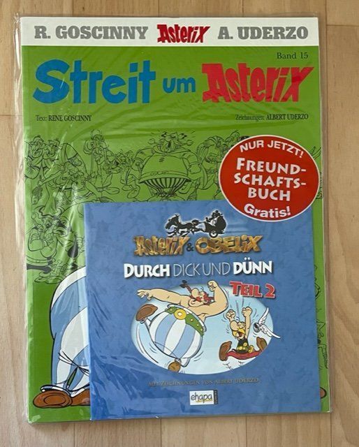 Asterix Sc,Streit um Asterix Band 15,druckfrisch mit Beilage (Neu und originalverpackt) in ...