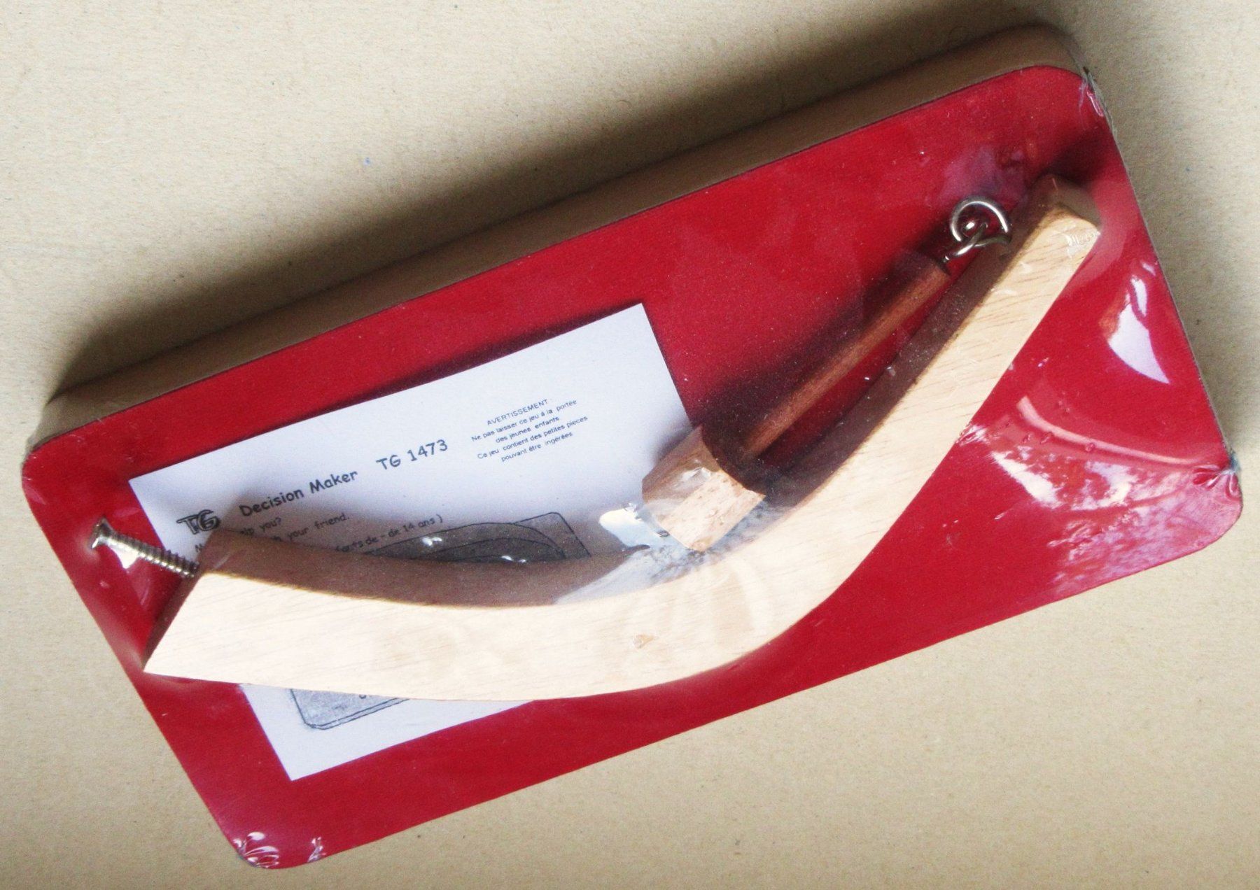 original DECISION MAKER — PRENEUR DE DECISION bois wood Holz (Neu und ...