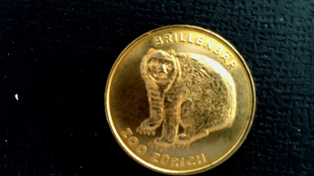 GLOBE TALER BRILLENBÄR Zoo Zürich (Gebraucht) in Zürich für CHF 6.5 ...