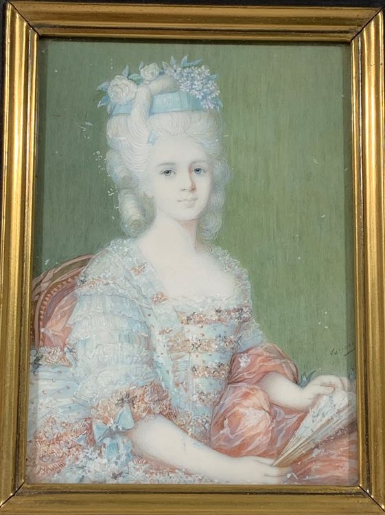 Antikes Gemälde von einer Dame unleserlich Signiert (Gebraucht) in Root für CHF 45 – mit ...