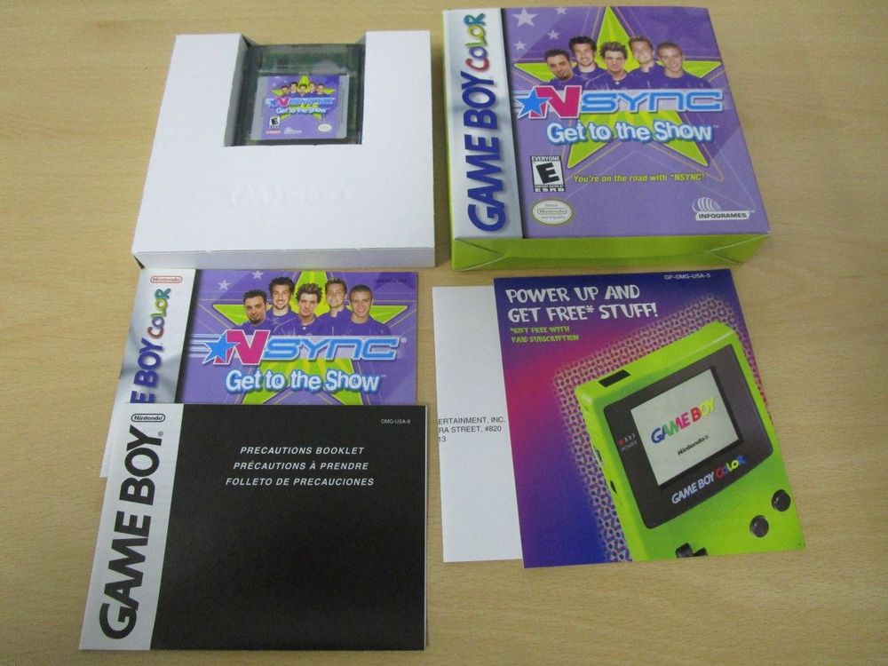 NSYNC Go to the Show Game Boy Color (Neu (gemäss Beschreibung)) in für ...