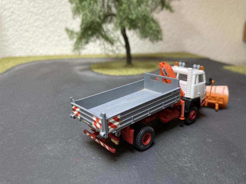 Roco Steyr Lastwagen mit Schneepflug (Gebraucht) in Elm für CHF 9 – mit ...