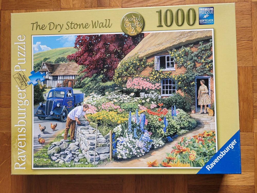 Ravensburger Puzzle "The dry stone wall" UK Puzzle selten (Gebraucht ...