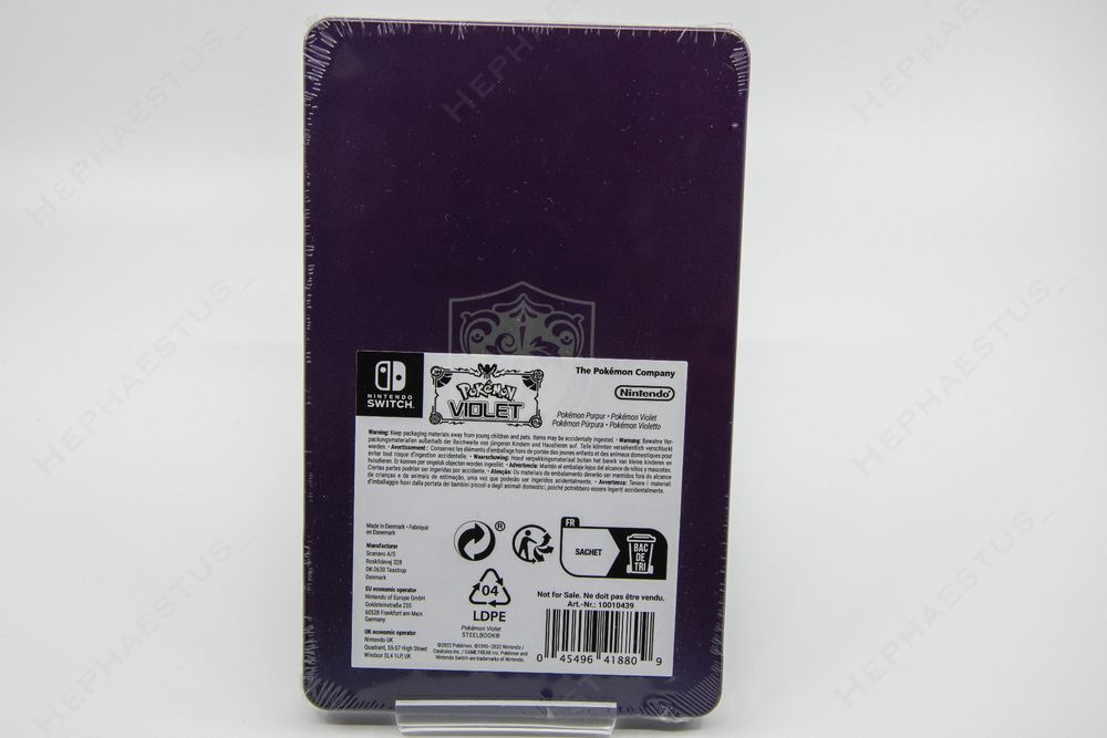 Pokémon Purpur Steelbook NEU Exklusives Vorbestellerbonus (Gebraucht ...