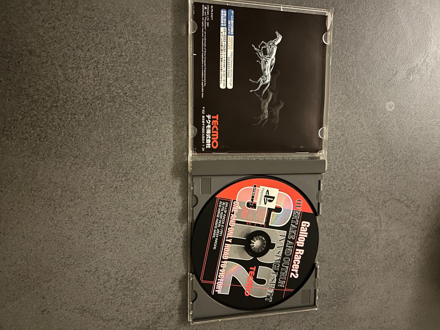 Gallop Racer 2 – PS1 JAPAN – CIB komplett – Tecmo (Gebraucht) in ...
