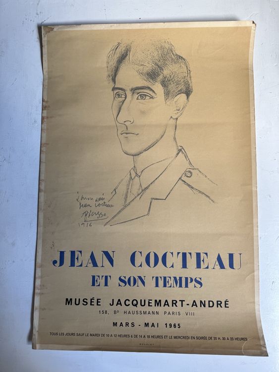 Affiche Jean Cocteau par Picasso, 1965 (Gebraucht) in Choulex für CHF 99 – mit Lieferung auf ...