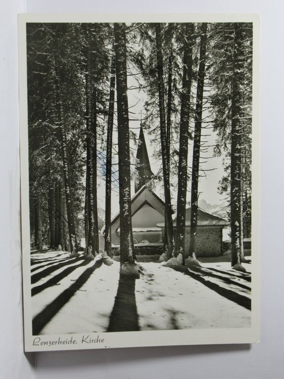AK Lenzerheide , Kirche 1954 (Gebraucht) in Grenchen für CHF 0.35 – mit Lieferung auf Ricardo kaufen