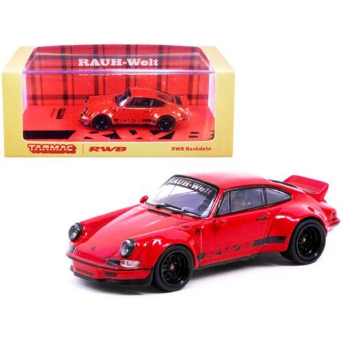 Porsche RWB Backdate Red with Black Stripes 1/64 Tarmac NEU | Kaufen ...