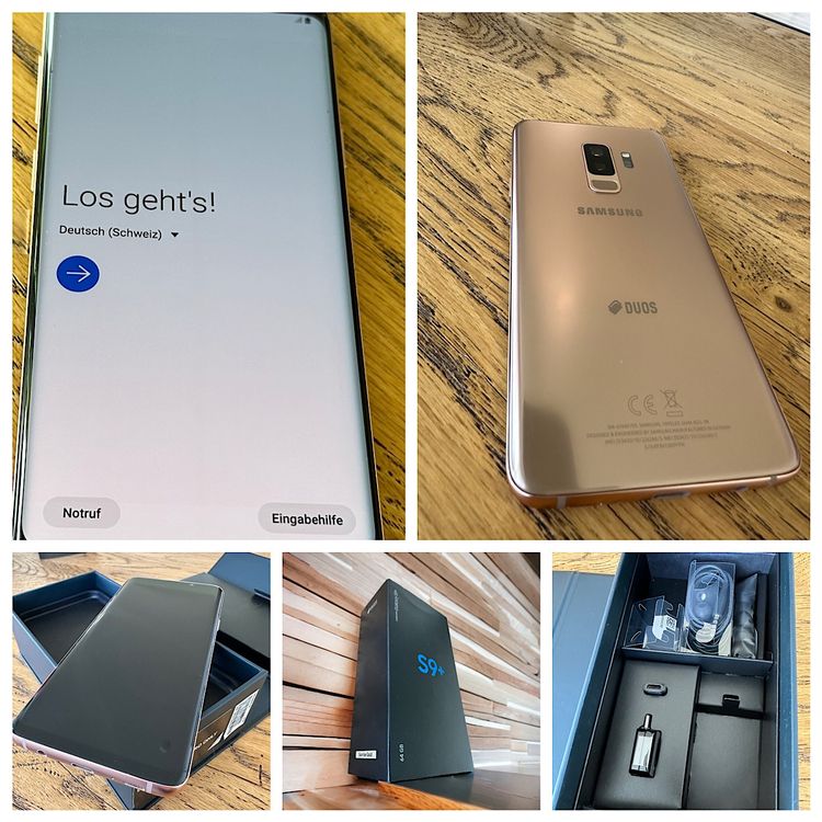 Samsung Galaxy S9 Plus / Dual Sim / 64 GB / Sunrise Gold (Gebraucht) in Brugg AG für CHF 156 ...