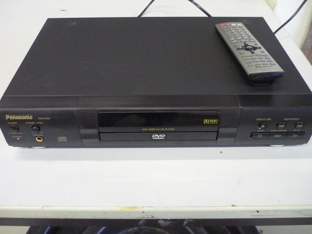 DVD Player - Panasonic A100 mit Fernbedienung (Gebraucht) in Beringen ...