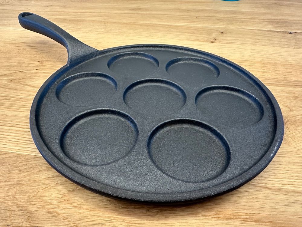 Funktion Blini Pan 7 Holes Gusseisen Crêpe Pfanne (Gebraucht) in ...