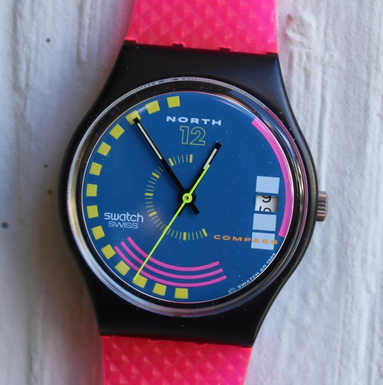 Vintage Swatch Traffic Jam GB412 Gent 1989 Quartz (Gebraucht) in Zürich ...
