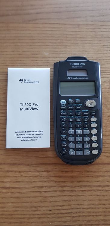 Texas Instruments TI-30 X Pro MultiView | Kaufen auf Ricardo