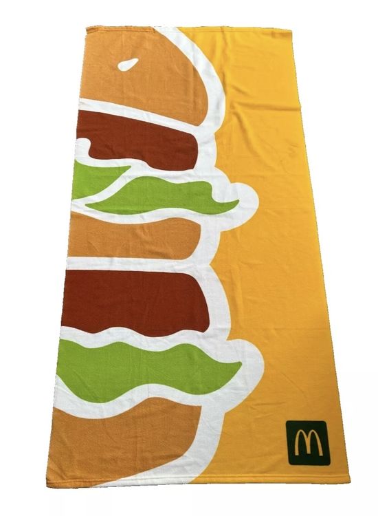 Serviette McDonald’s Big Mac Limited Edition Towel (Neu und originalverpackt) in Renens VD für ...