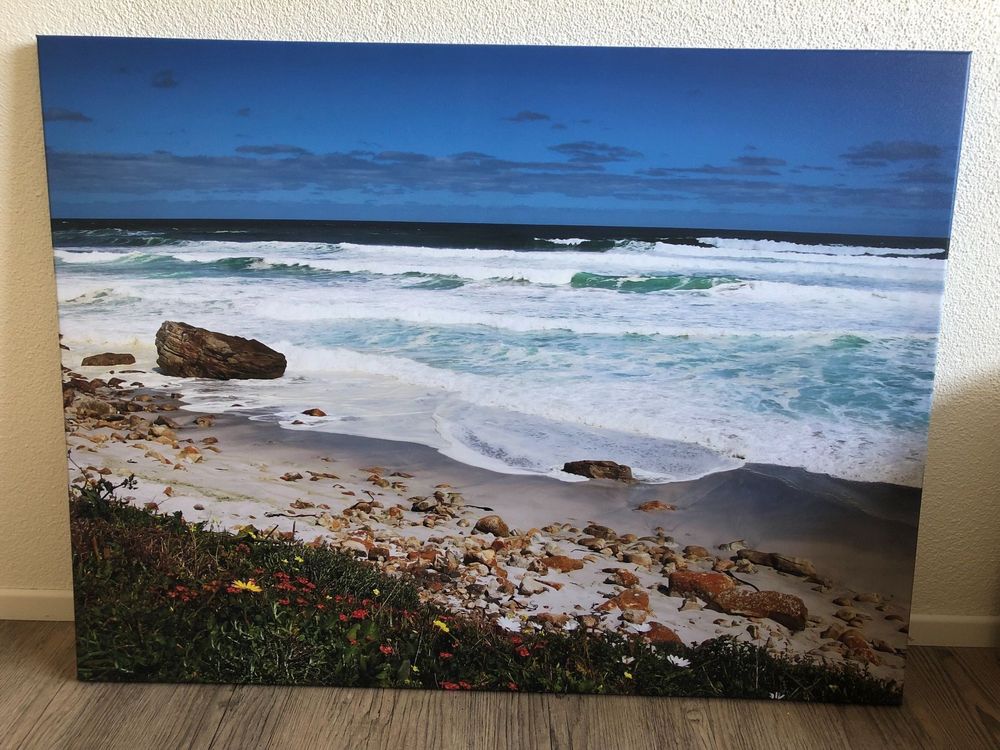 XL Bild Strand Südafrika 100x75cm | Kaufen auf Ricardo