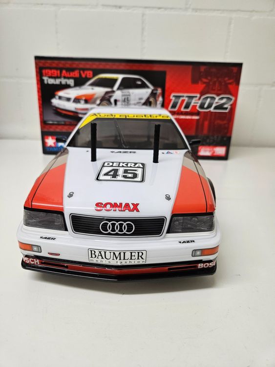 Tamiya 1991 Audi V8 Touring TT-02 58682 | Kaufen auf Ricardo