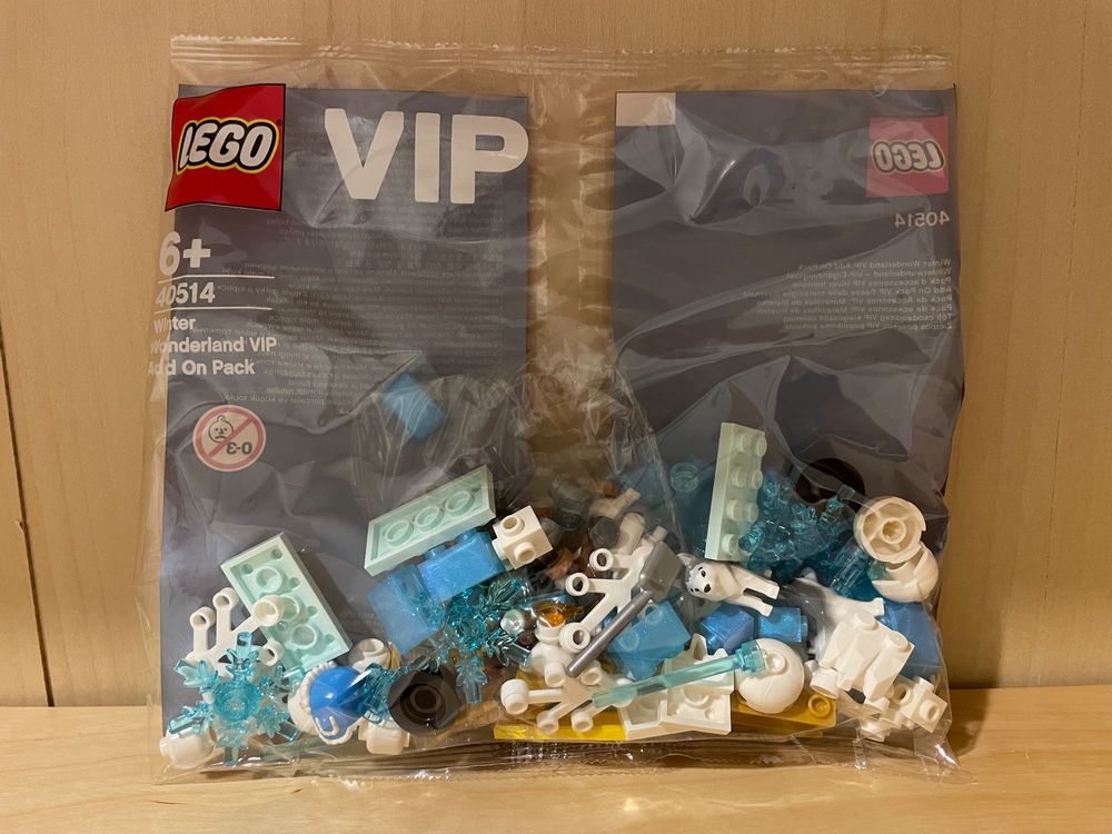 Lego 40514 - Winter Wonderland VIP Add On Pack Polybag - OVP (Neu und ...