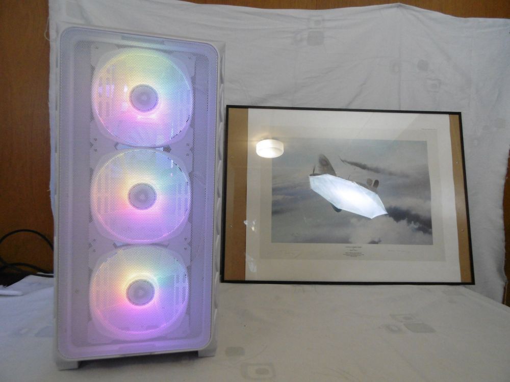 White Ryzen 9 RGB Gaming PC RX 9070 XT 32 GB 2 TB NVME - Neu (Neu und ...