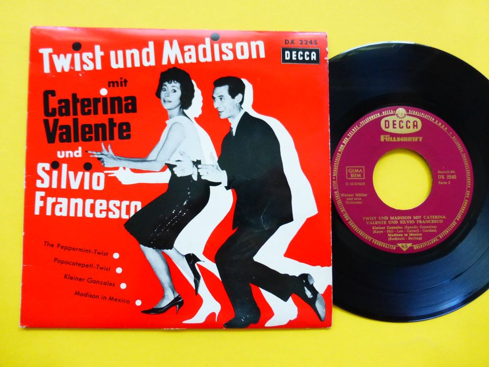 Caterina Valente Und Silvio Francesco – Twist Und Madison (Gebraucht ...