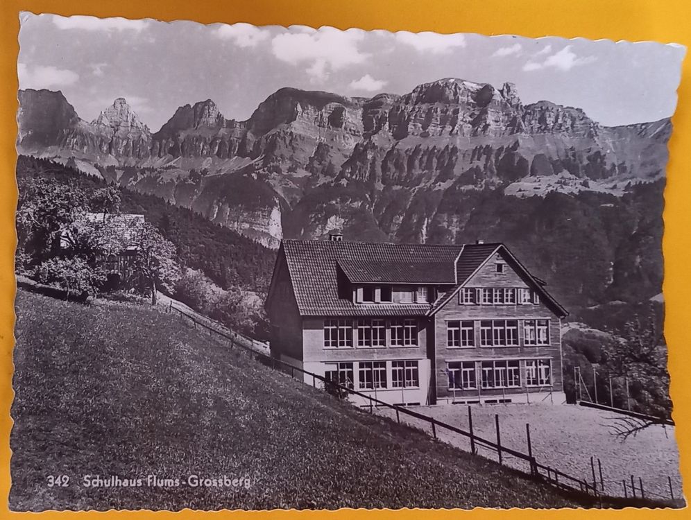 Flums SG Schulhaus Flums Grossberg | Kaufen auf Ricardo
