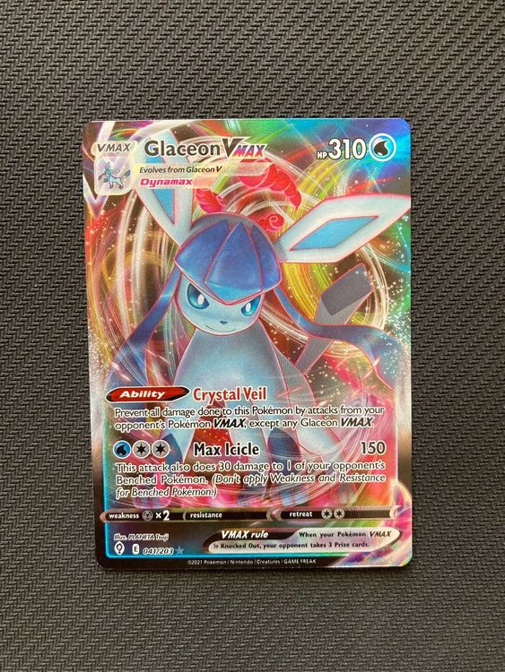 Pokemon - Glaceon / Glaziola VMAX | Kaufen auf Ricardo