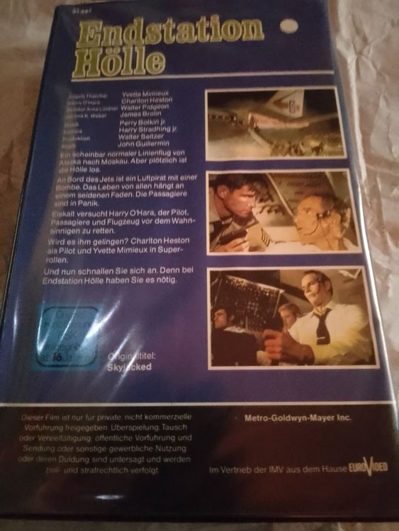 Endstation Hölle VHS MGM/UA 31 351r2 (Gebraucht) in Remetschwil für CHF ...