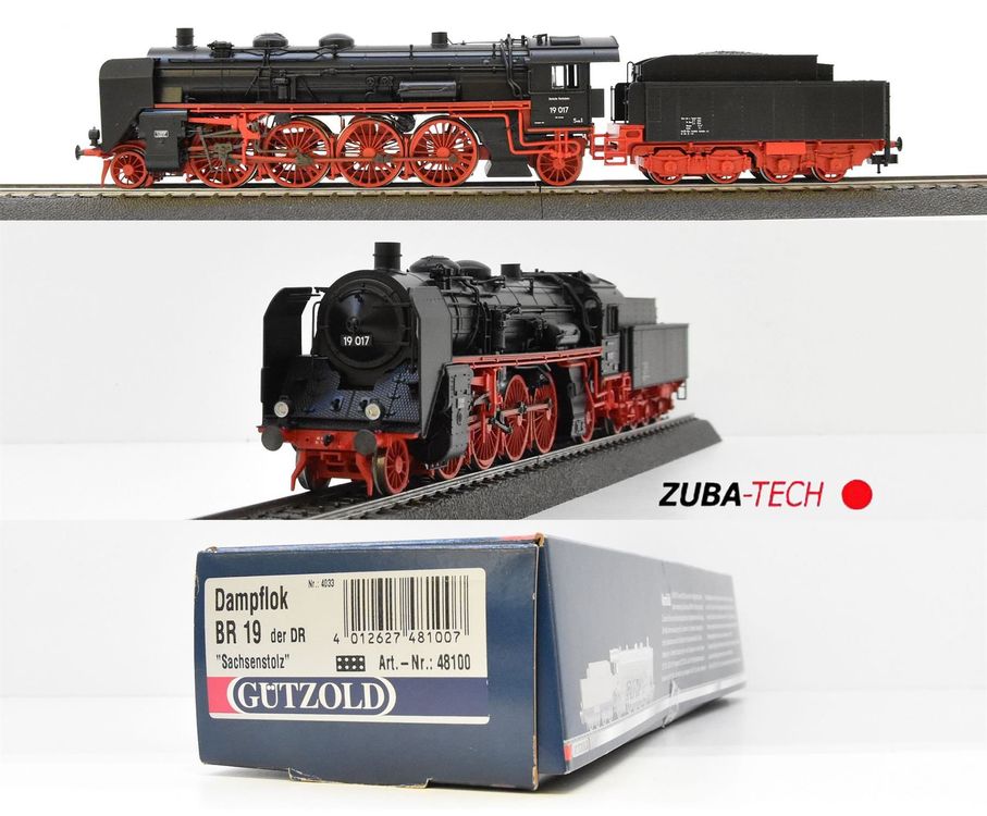 Gützold 48100 Dampflok BR 19 DR H0 GS OV | Kaufen auf Ricardo