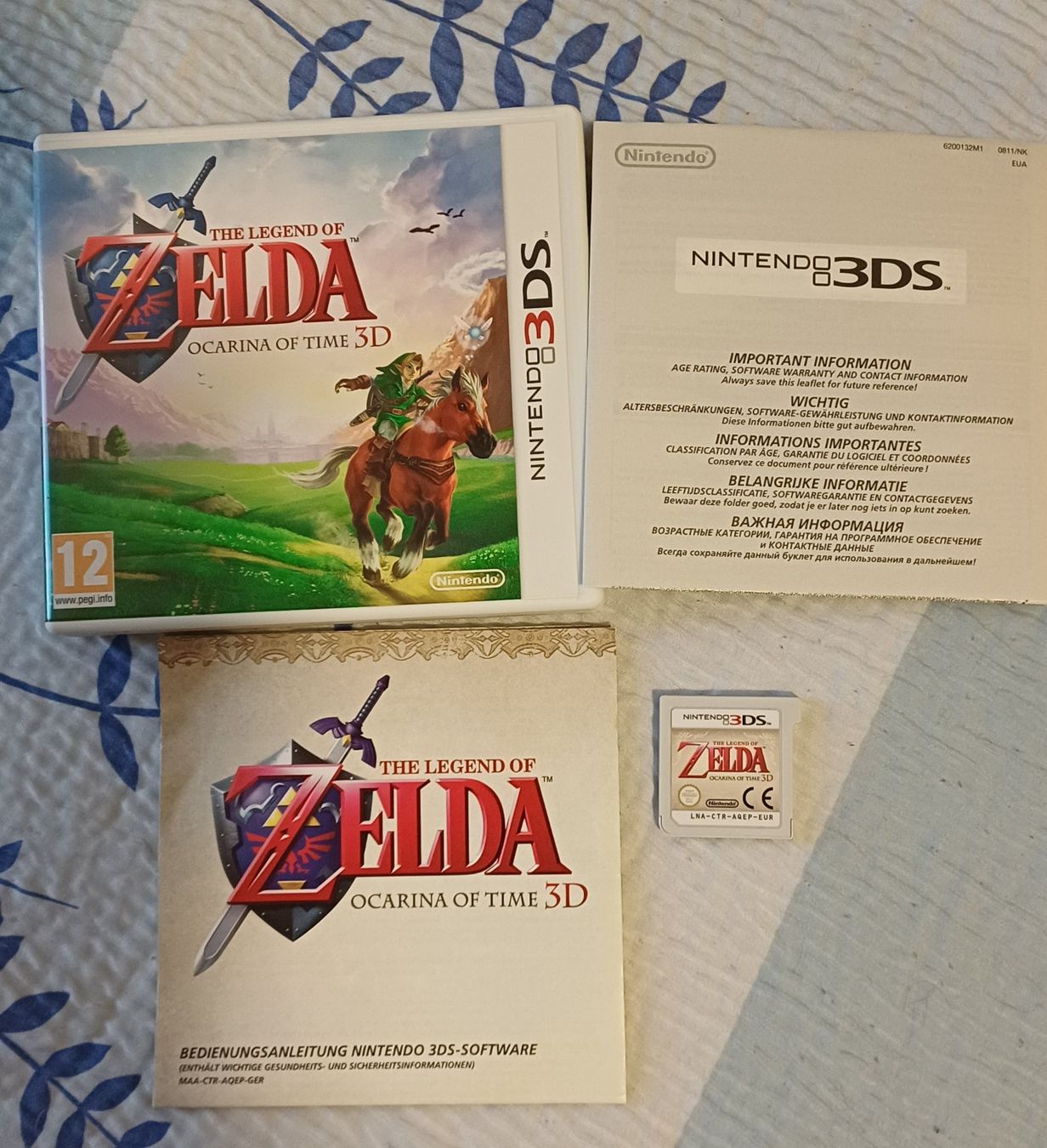 ZELDA OCARINA OF TIME 3D NINTENDO 2DS 3DS (D'occasion) à Villars-le ...