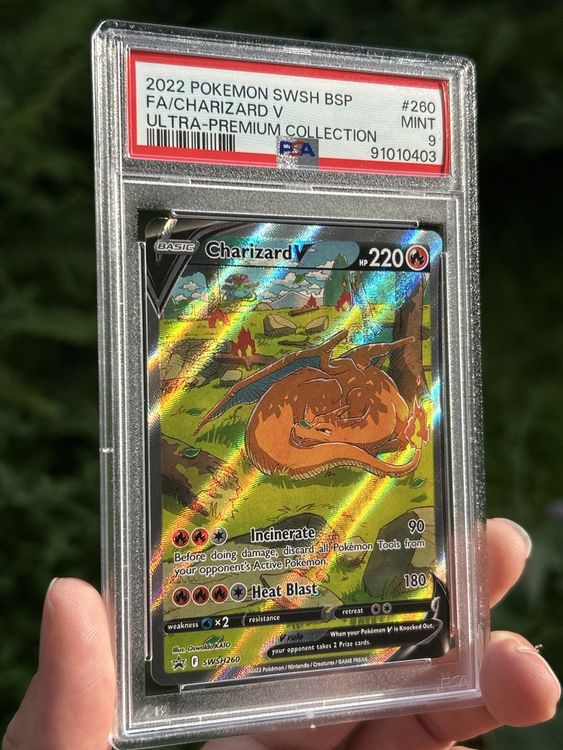 Charizard V Alt Art PSA 9 | Kaufen auf Ricardo