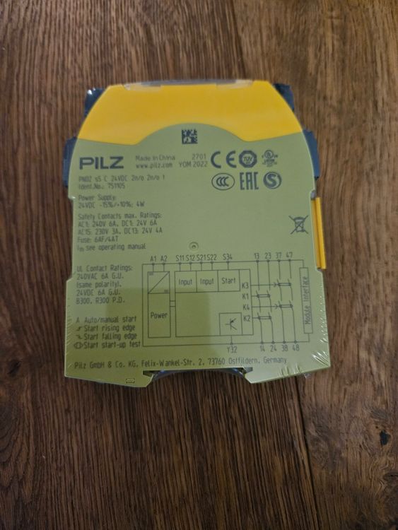 PILZ PNOZ 751105 Sicherheitsschaltgerät / Sicherheitsrelais | Kaufen ...