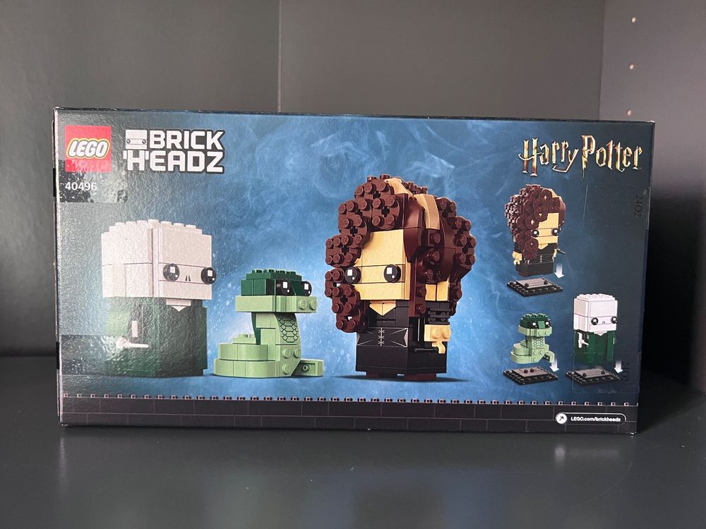 LEGO 40496 BrickHeadz Voldemort, Nagini & Bellatrix (Neu und ...