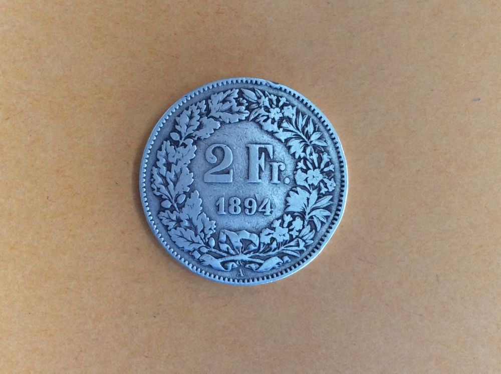 2 francs 1894 | Kaufen auf Ricardo