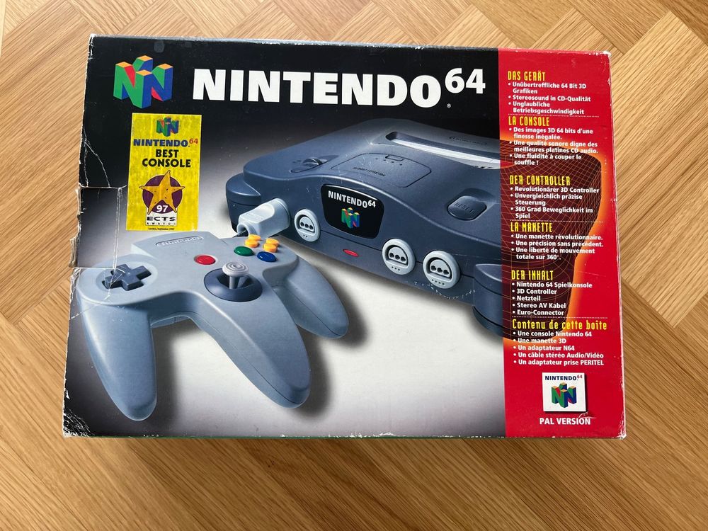 Nintendo 64 in OVP (Gebraucht) in Affoltern am Albis für CHF 240 – mit ...