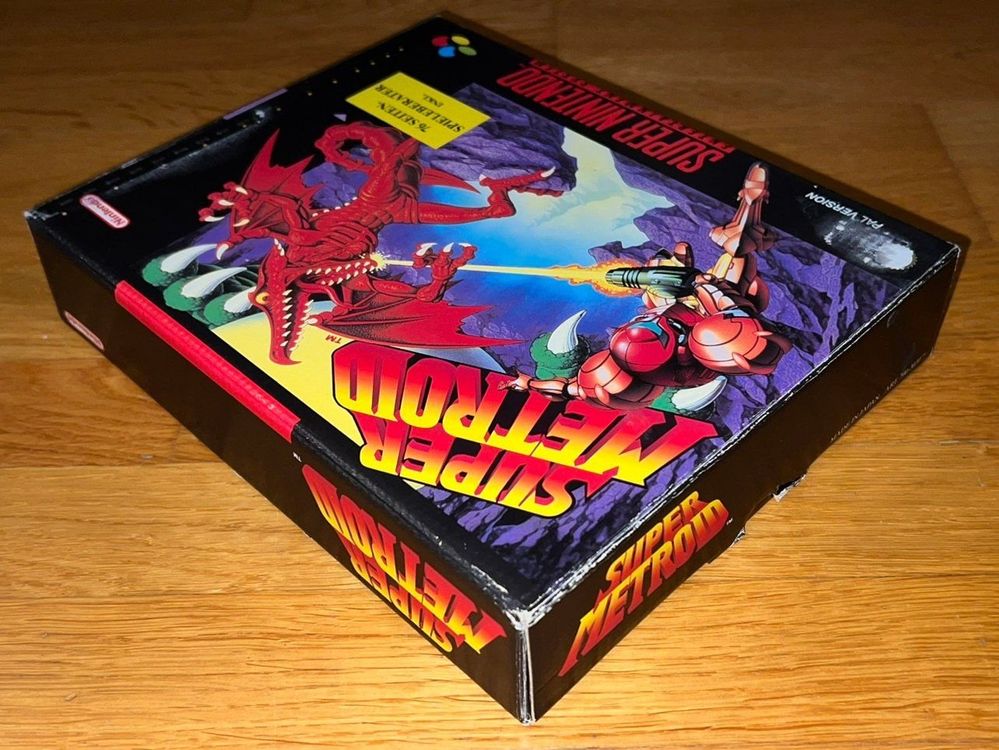 Super Nintendo (SNES) Spiel - Super Metroid Big Box (OVP) (Gebraucht ...