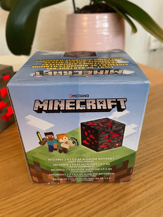 Minecraft figurine cube lumineux avec box (Neu und originalverpackt) in ...
