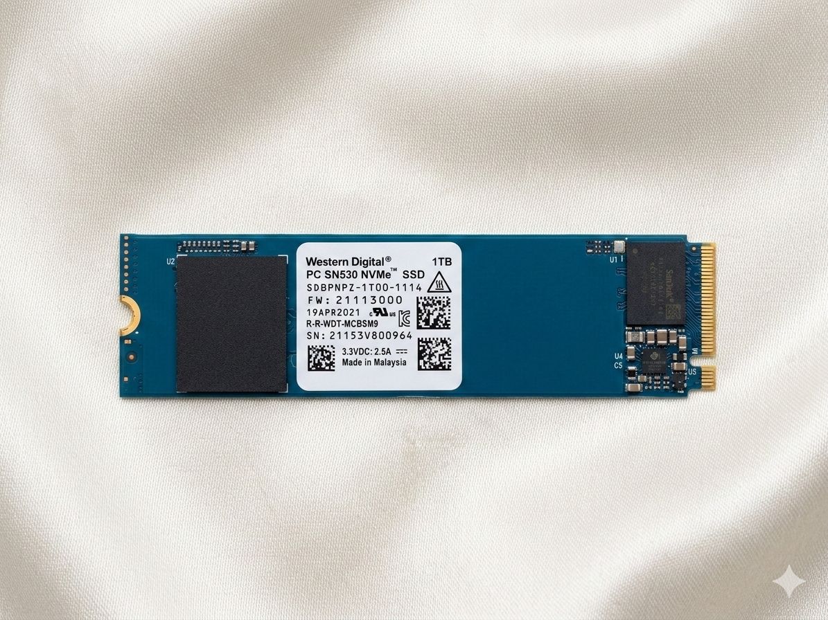 Western Digital PC SN530 1TB NVMe SSD – Extrem Schneller Spe (Gebraucht ...