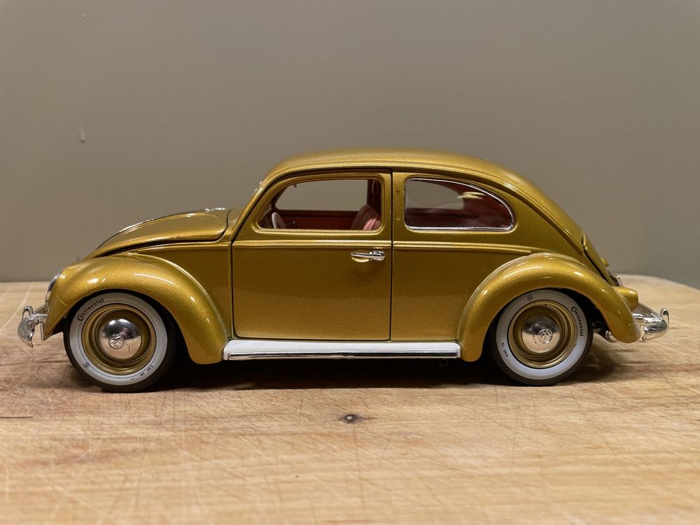 Burago VW Käfer Gold 1:18 | Kaufen auf Ricardo