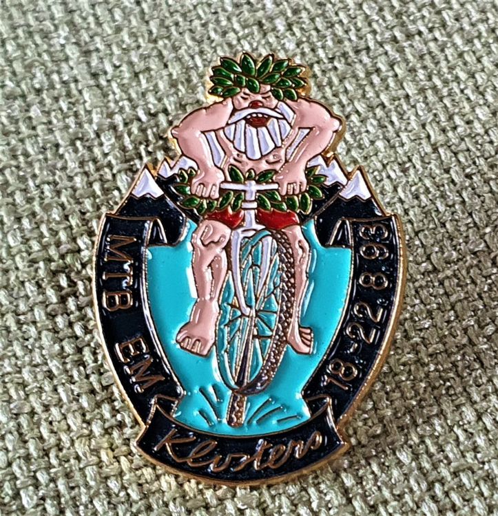 B743 Pin MTB EM Klosters 18.-22.08.1993 | Kaufen auf Ricardo