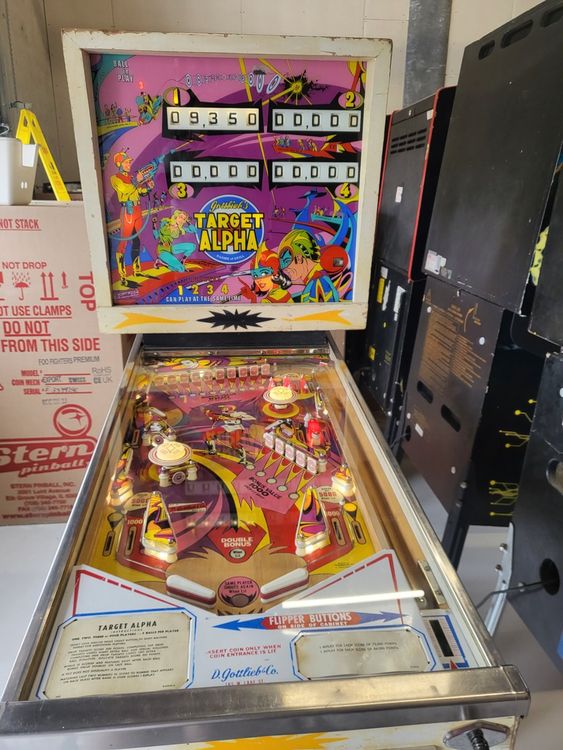 Gottlieb Target Alpha Flipper, top zustand! Mit glocken | Kaufen auf ...