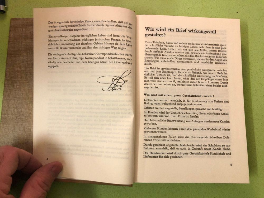 Paul Strub: Schweizer Korrespondenzbuch 1958 (Gebraucht) in Zürich für ...