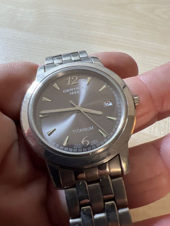 Certina Titanium 38 mm Quarz (Gebraucht) in Pfeffingen für CHF 42 – mit Lieferung auf Ricardo kaufen