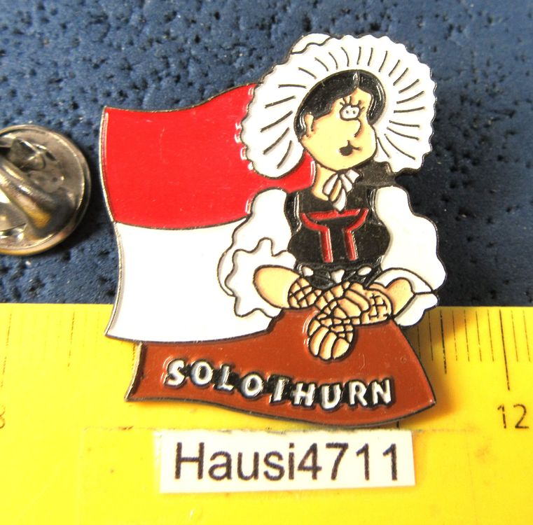 SOLOTHURN WAPPEN & Trachten-girl pin | Kaufen auf Ricardo