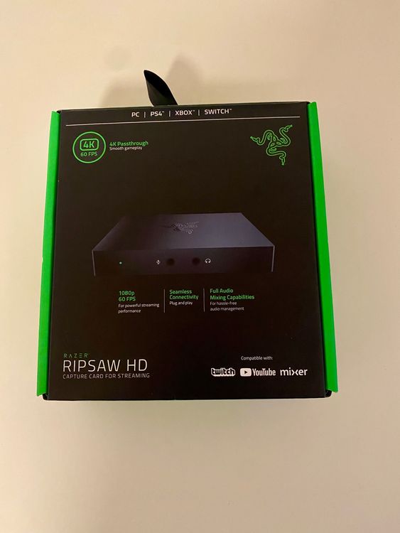 Razer Ripsaw HD Capture Card (Neu (gemäss Beschreibung)) in uster für ...