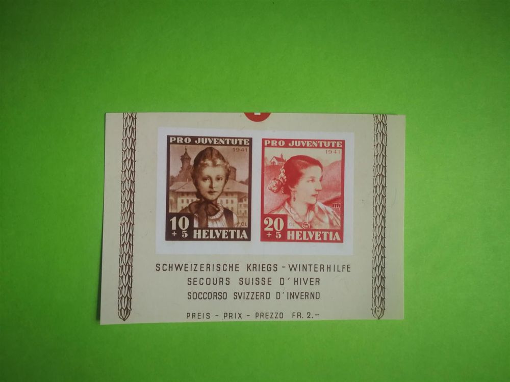 PJ Block 1941, Einzelwerte ** /1375 | Kaufen auf Ricardo