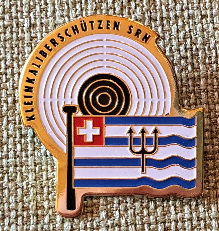 L241 - Pin Kleinkaliber Schützen SRN Basel Schweiz (Gebraucht) in Reinach BL für CHF 2 – mit ...