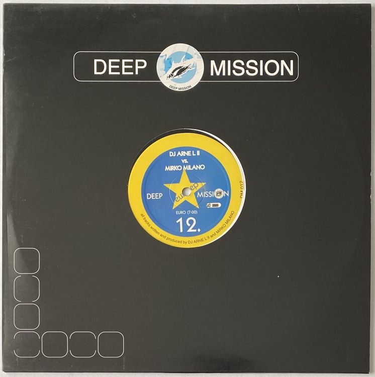 DJ Arne L II vs. Mirko Milano, Euro EP, RARE VINYL! (Trance) (Gebraucht) in Flums für CHF 2 ...