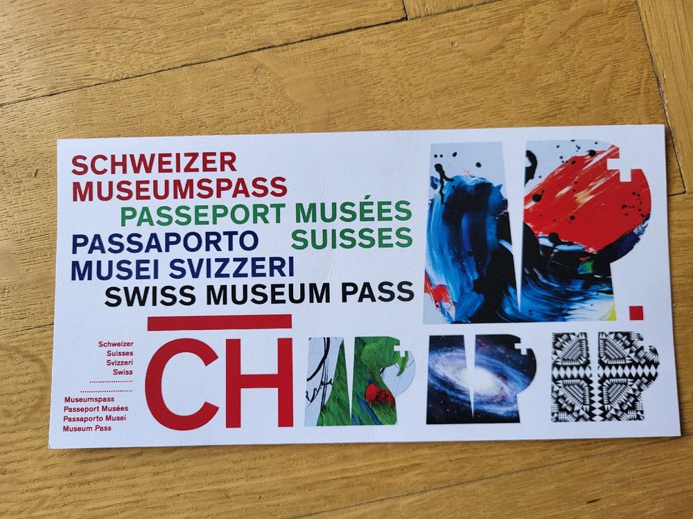 Schweizer Museumspass (Neu und originalverpackt) in Basel für CHF 110 ...